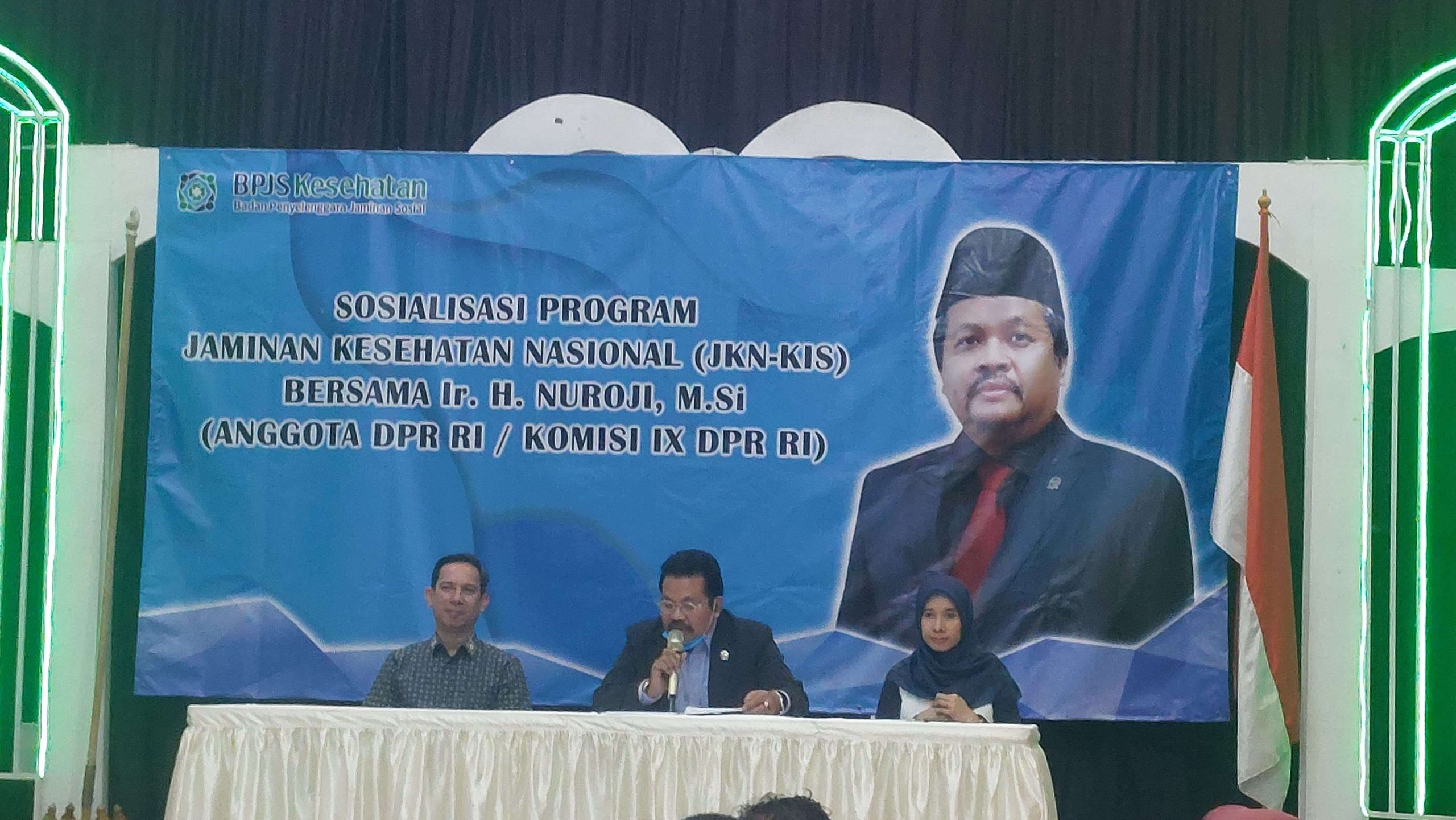 Nuroji Sosialisasikan Program JKN-KIS di Bekasi - Gerindra