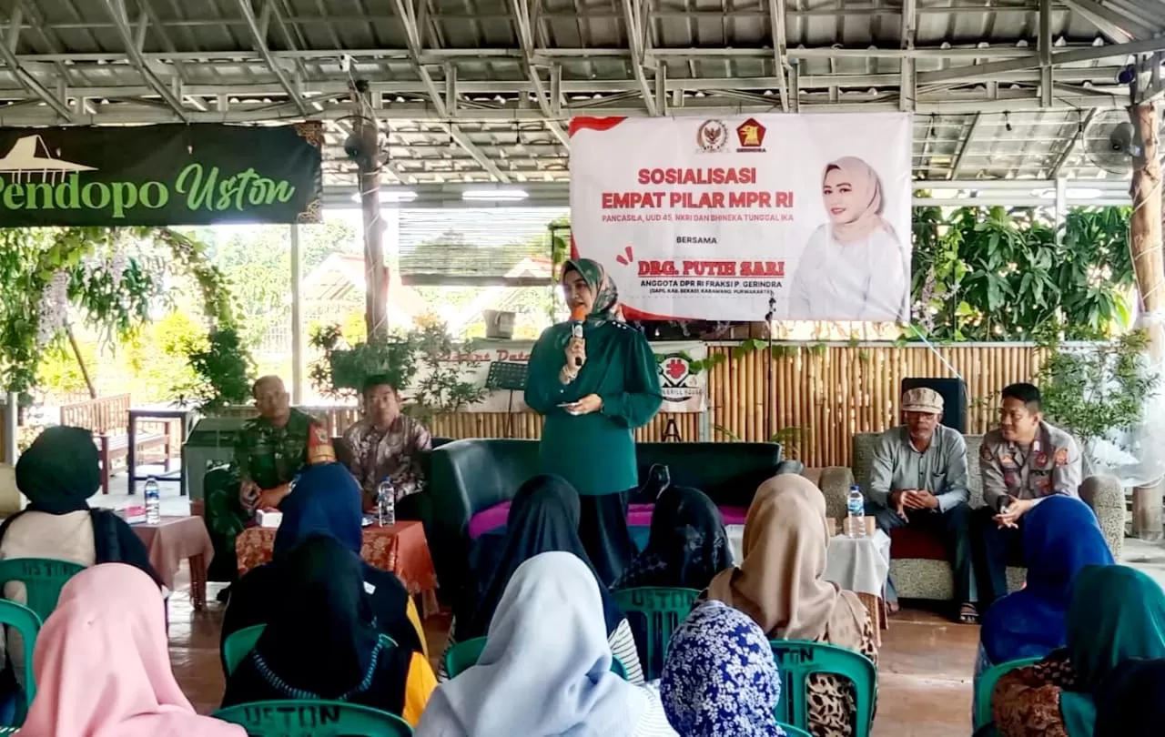 Perkuat Empat Pilar, Putih Sari Serukan Persatuan di Karawang – Gerindra